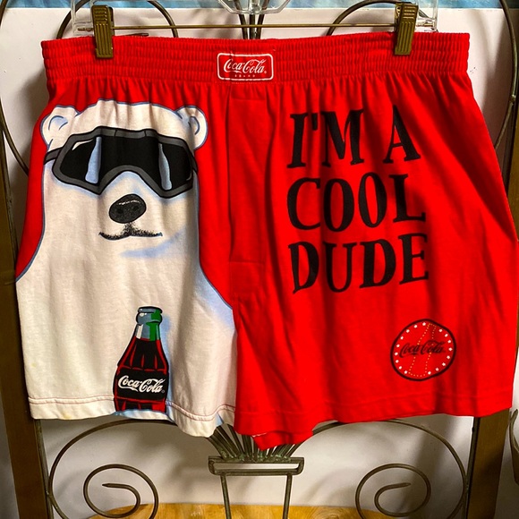 Coca Cola | Underwear & Socks | Mens Coca Cola Polar Bear Boxer Shorts ...
